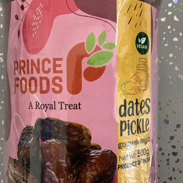 Prince Foods Dates pickle 500g – Kairali International