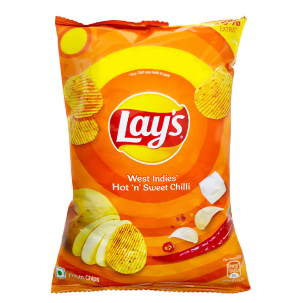 Lays West Indies Hot 'n' Sweet Chilli 52g – Kairali International